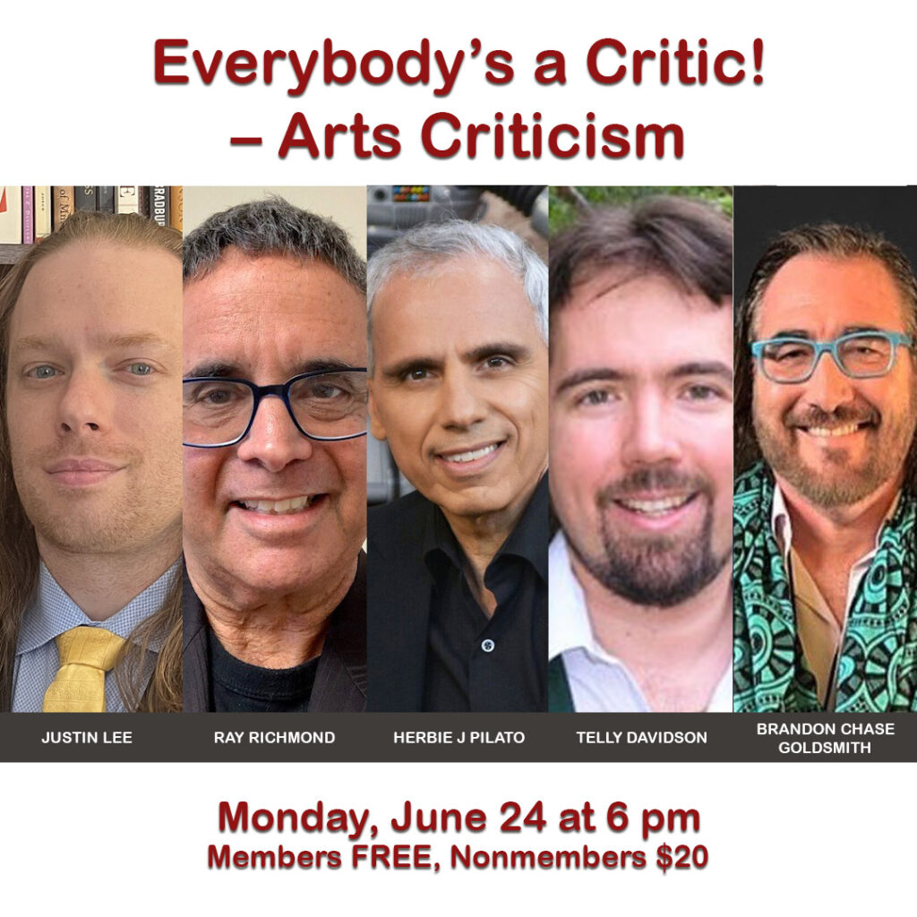 Everybody's a Critic! - Arts Criticism - Independent Writers of ...